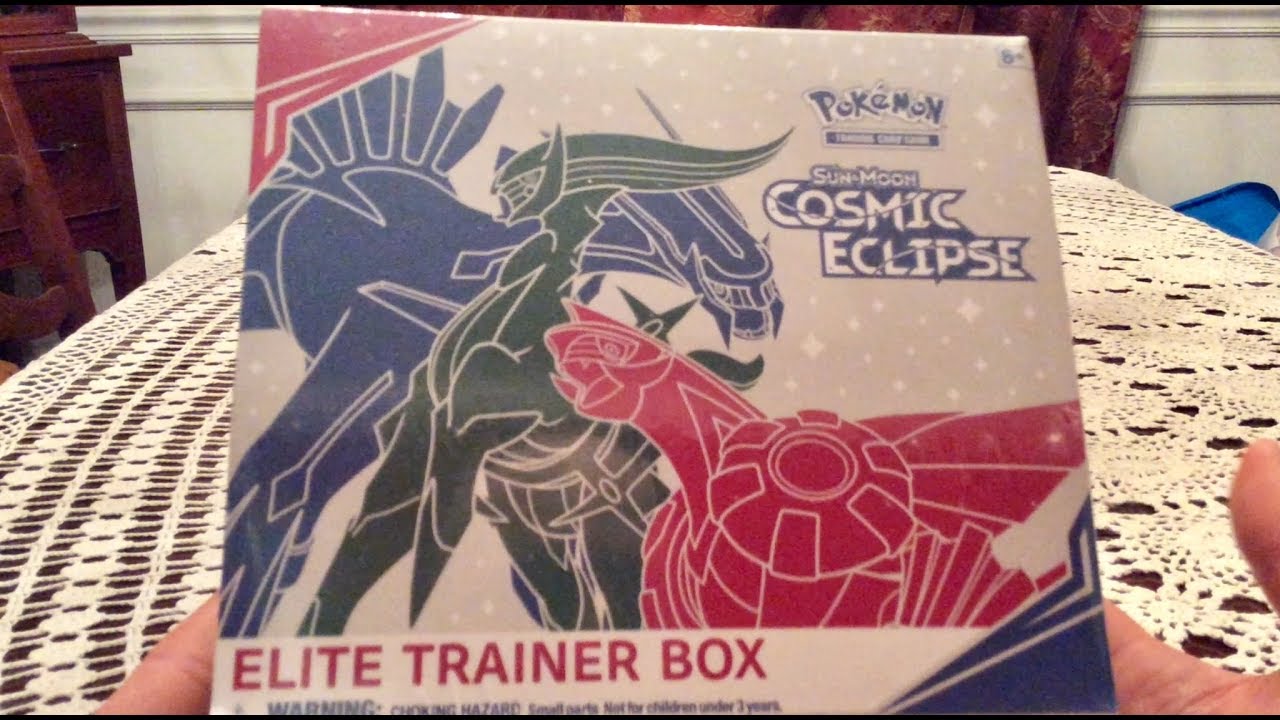 Opening a Cosmic Eclipse Elite Trainer Box! - YouTube