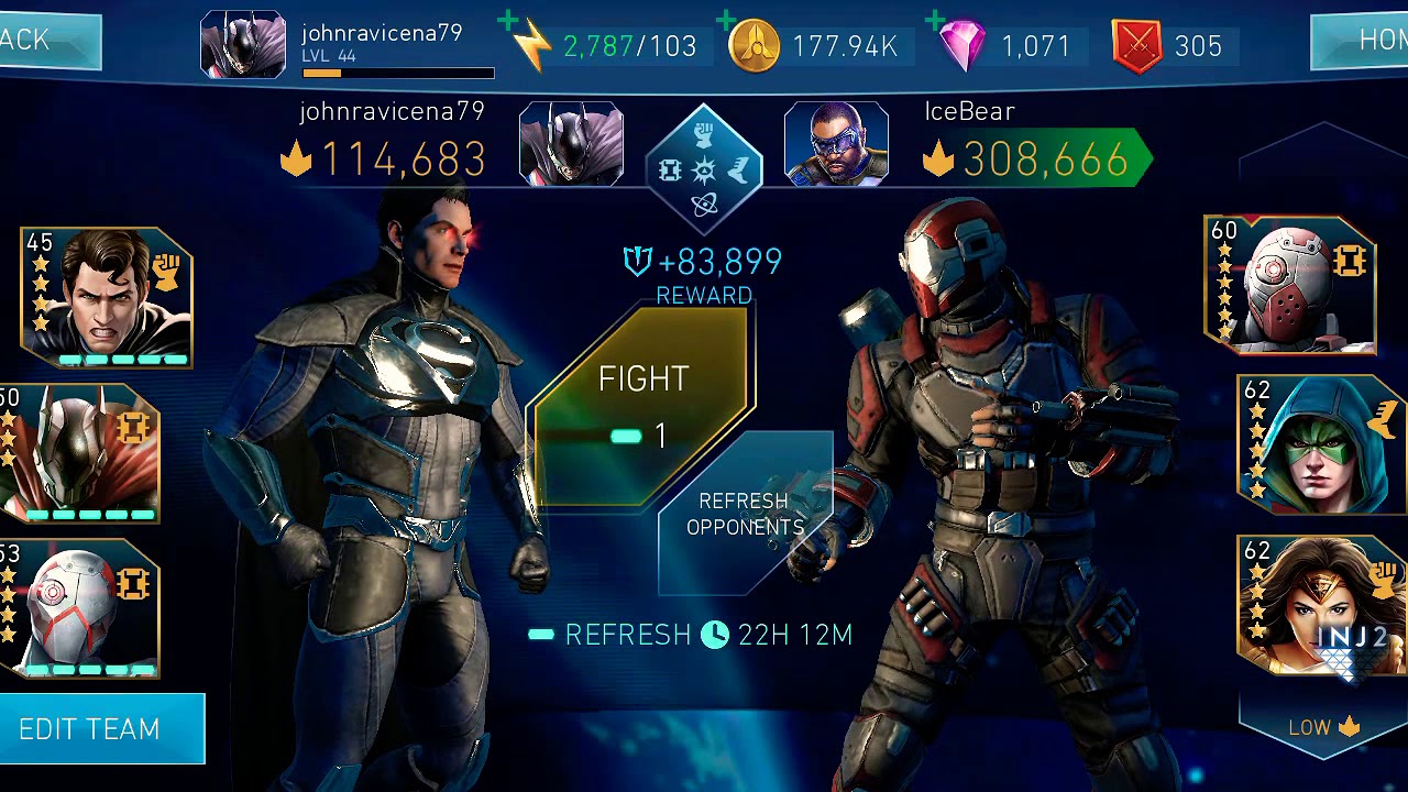 Injustice 2 android online gameplay - YouTube