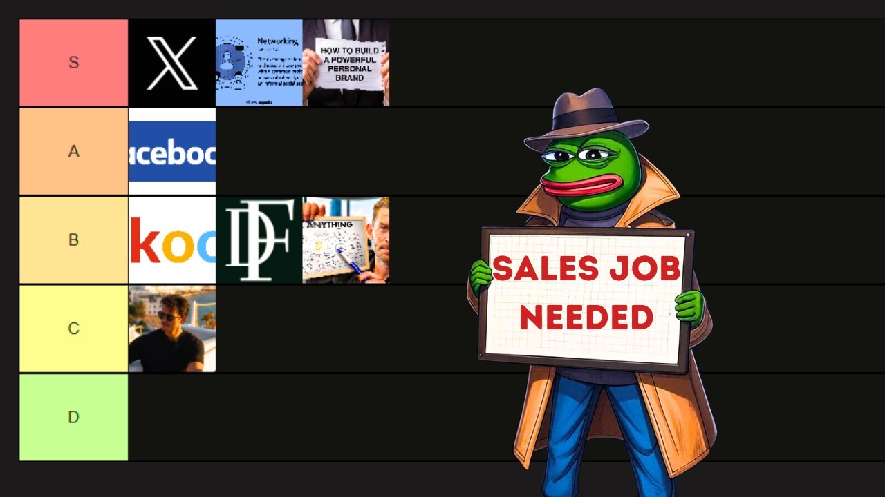 most goated methods to get a high ticket sales job (TIER LIST) - YouTube