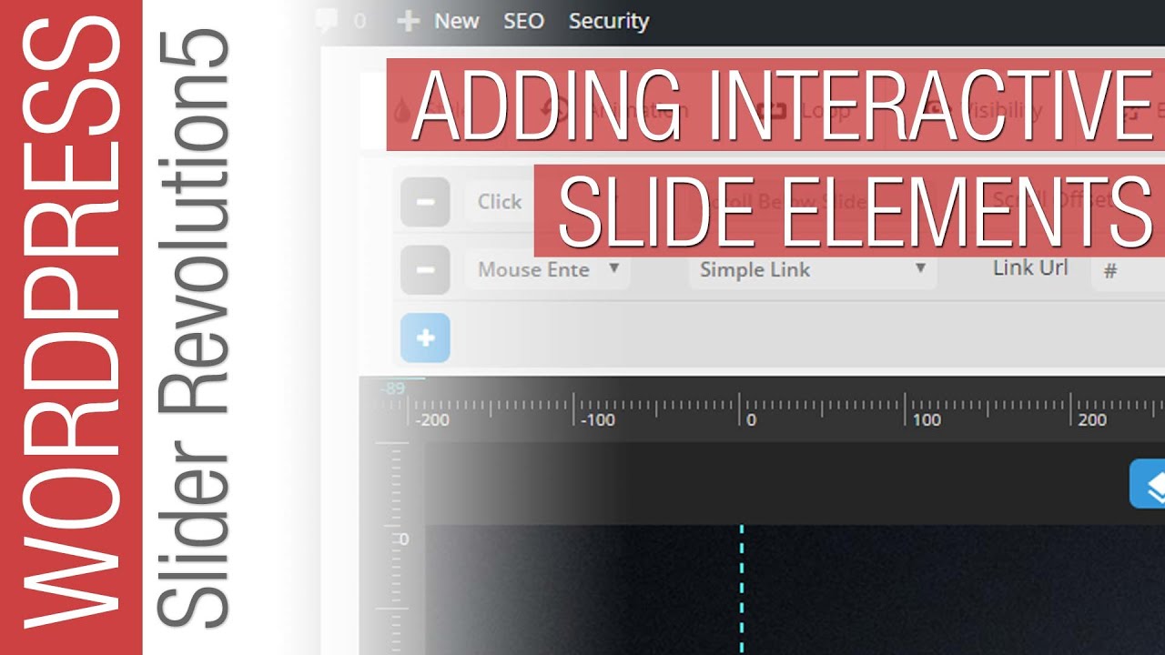 How To Add Interactivity to Slider Revolution 5 for Wordpress - YouTube