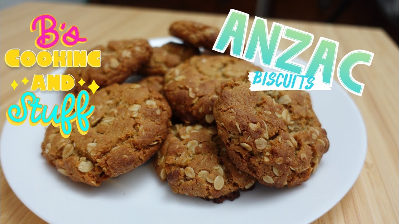 How To Make ANZAC Biscuits - B's Cooking and Stuff - YouTube