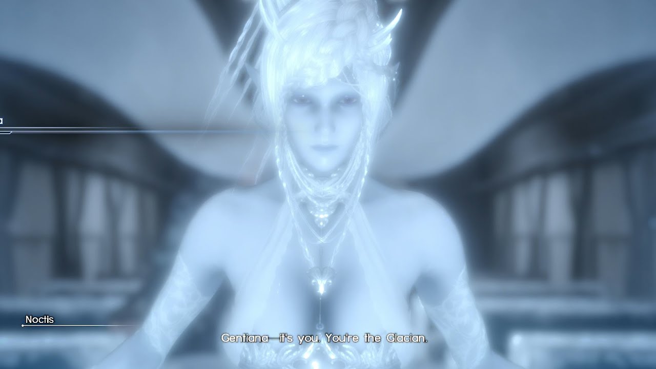 FInal Fantasy XV - Trial of Shiva Summon Boss Battle - YouTube