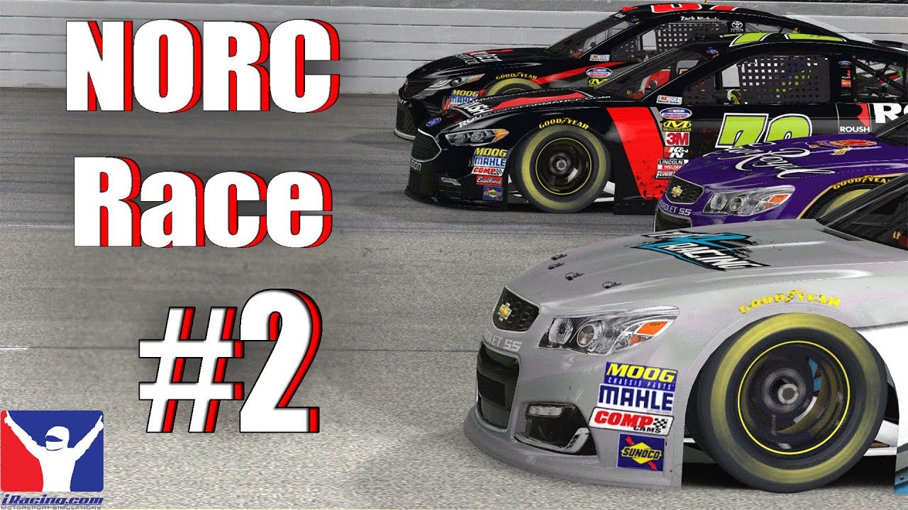 NORC Season 8 Race 2 | Cup Cars @ Kentucky | iRacing - YouTube