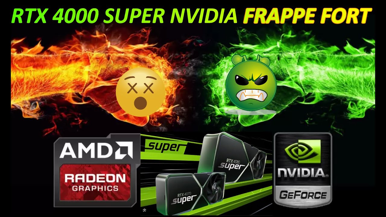 RTX 4000 SUPER NVIDIA frappe fort - YouTube