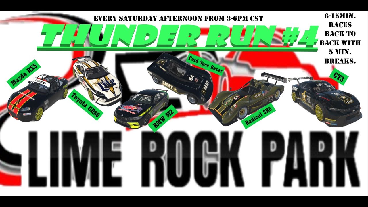 TVR-Esports Thunder Run #4 race #2 - YouTube