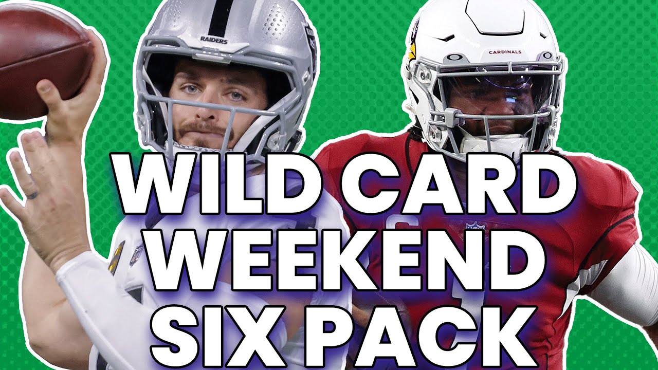 NFL Wild Card Weekend Betting Picks | Sunday 6 Pack - YouTube