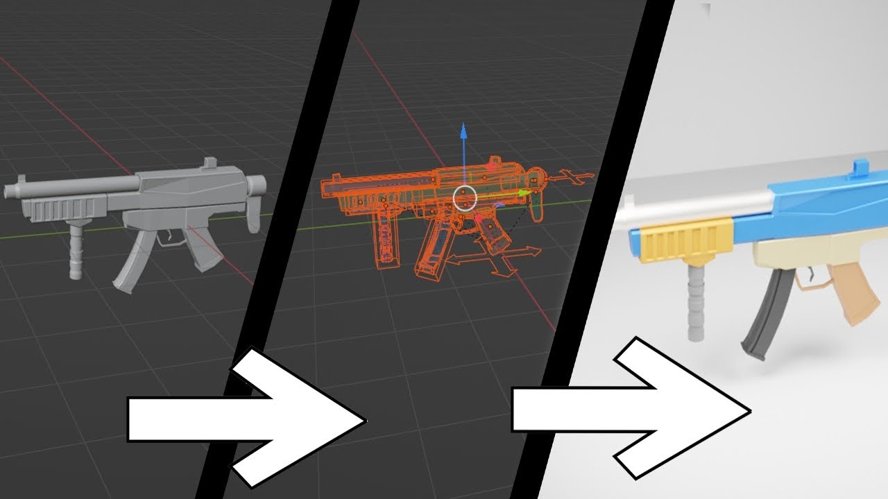 How to Rig a Model with Animation Controller in Blender (Timelapse ...