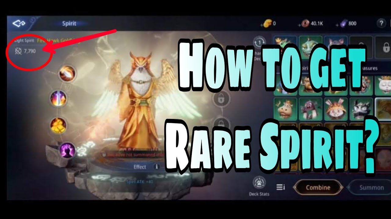 How to Get Rare Spirits - (Mir4 Global Spirits Guide) - YouTube