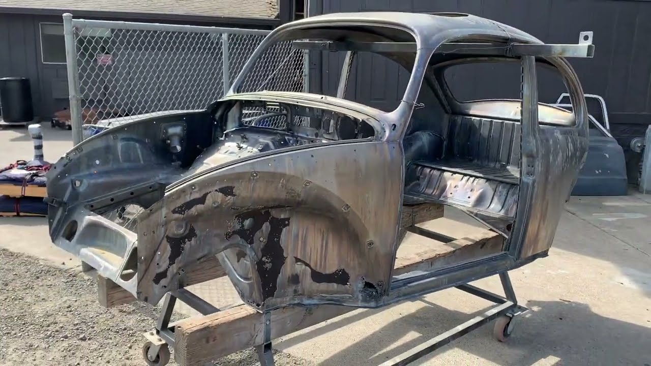 69 VW Beetle body and doors - YouTube