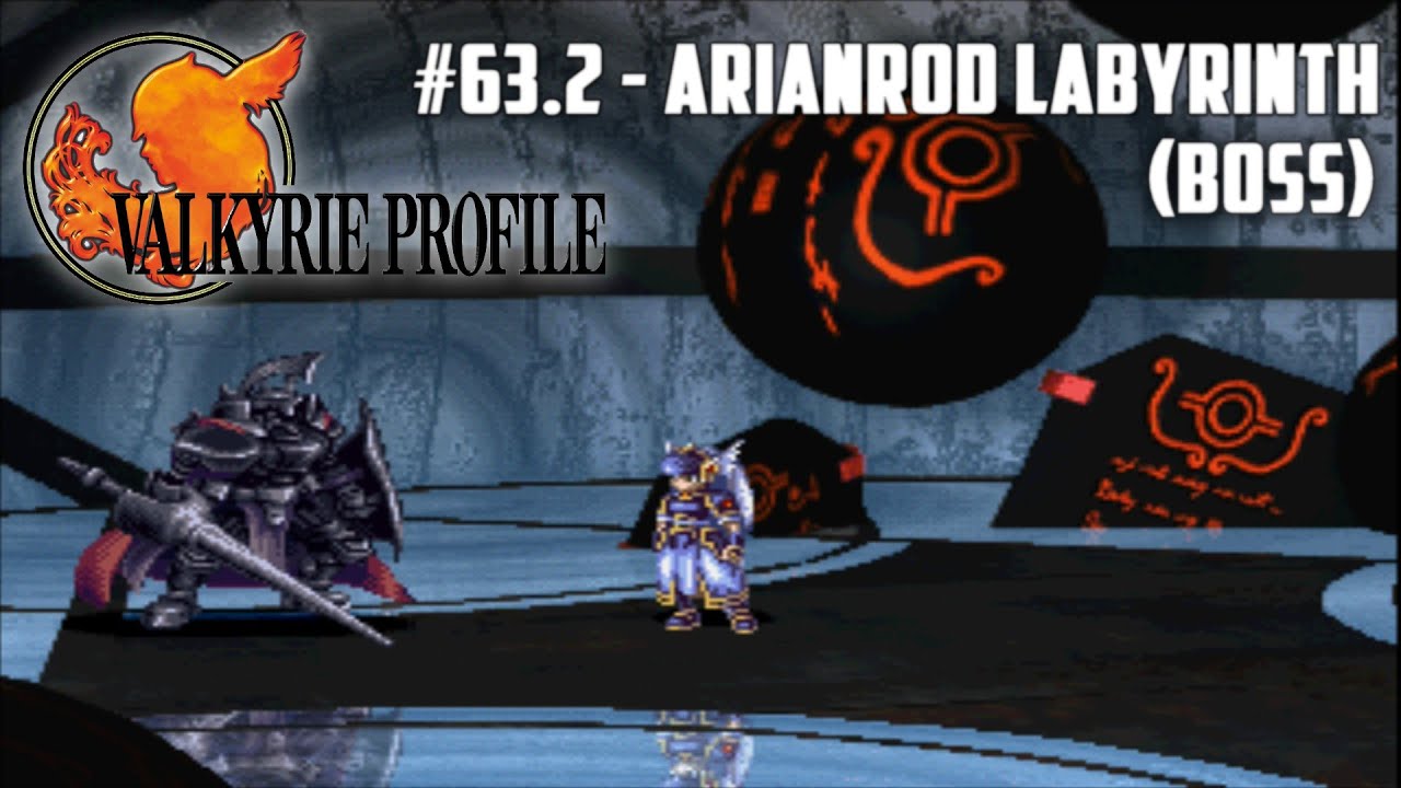 Valkyrie Profile #63.2 - Arianrod Labyrinth (Boss) - YouTube