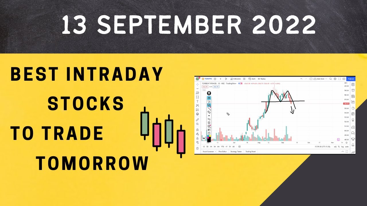 Intraday Stocks For Tomorrow 13 Sep 2022 | Trade With Discipline | Best ...
