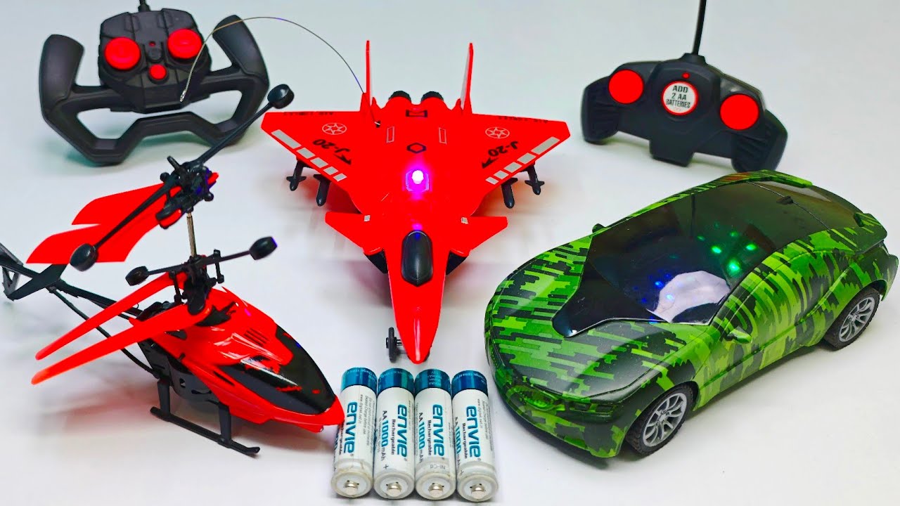 radio control airplane a380 & remote control rc car unboxing | rc ...