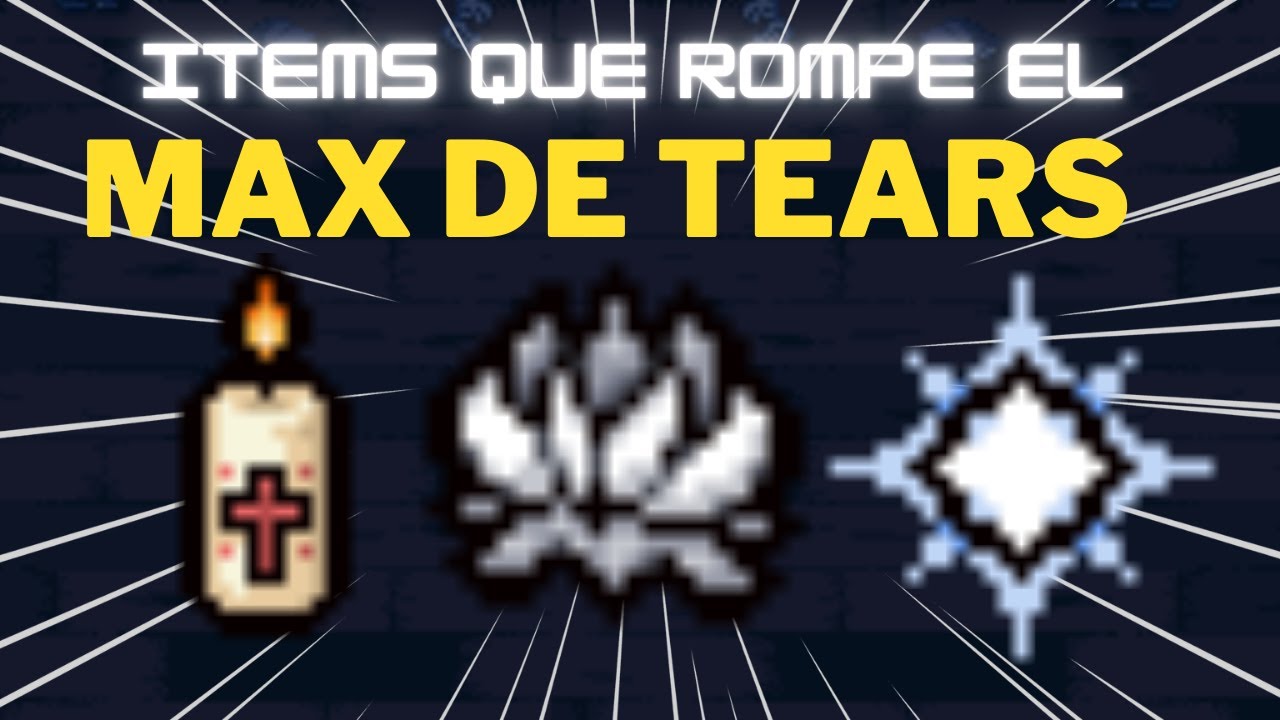 ITEMS QUE ROMPE EL MAX DE TEARS - Tainted Lost Streak - The Binding Of ...