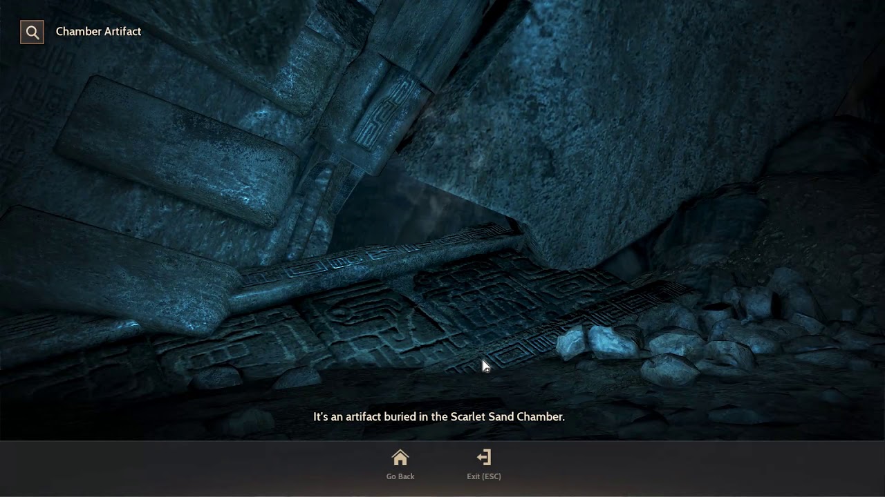 Black Desert - Investigate the Scarlet Sand Chamber Spots - YouTube