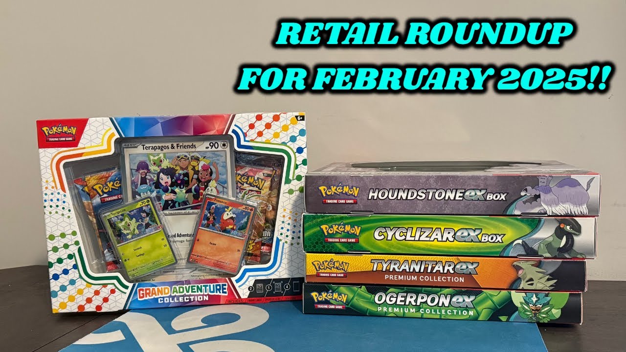 SHELVES STILL EMPTY! Here's what I found... RETAIL ROUNDUP Pokemon Card ...