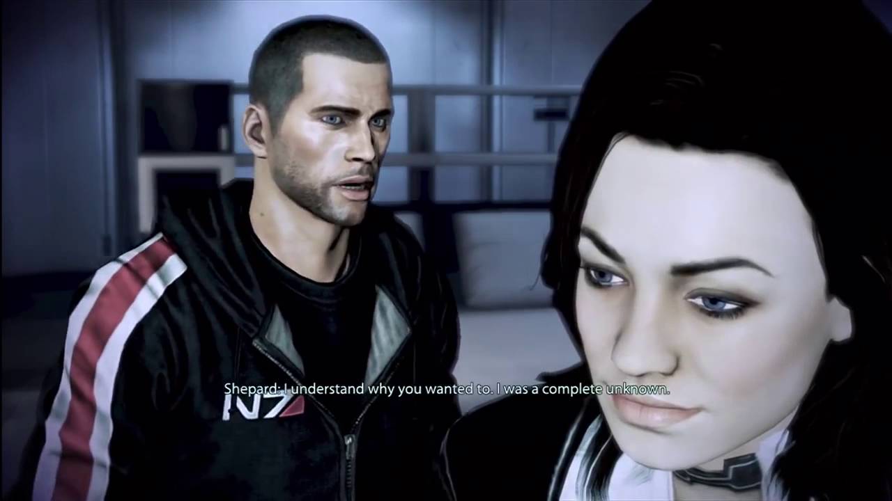 Mass Effect 3 Miranda Romance Scene - YouTube