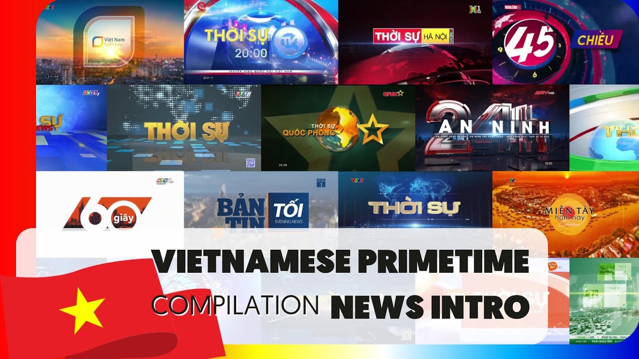 Vietnamese TV News Intros - Openings Compilation (2024 update) - YouTube