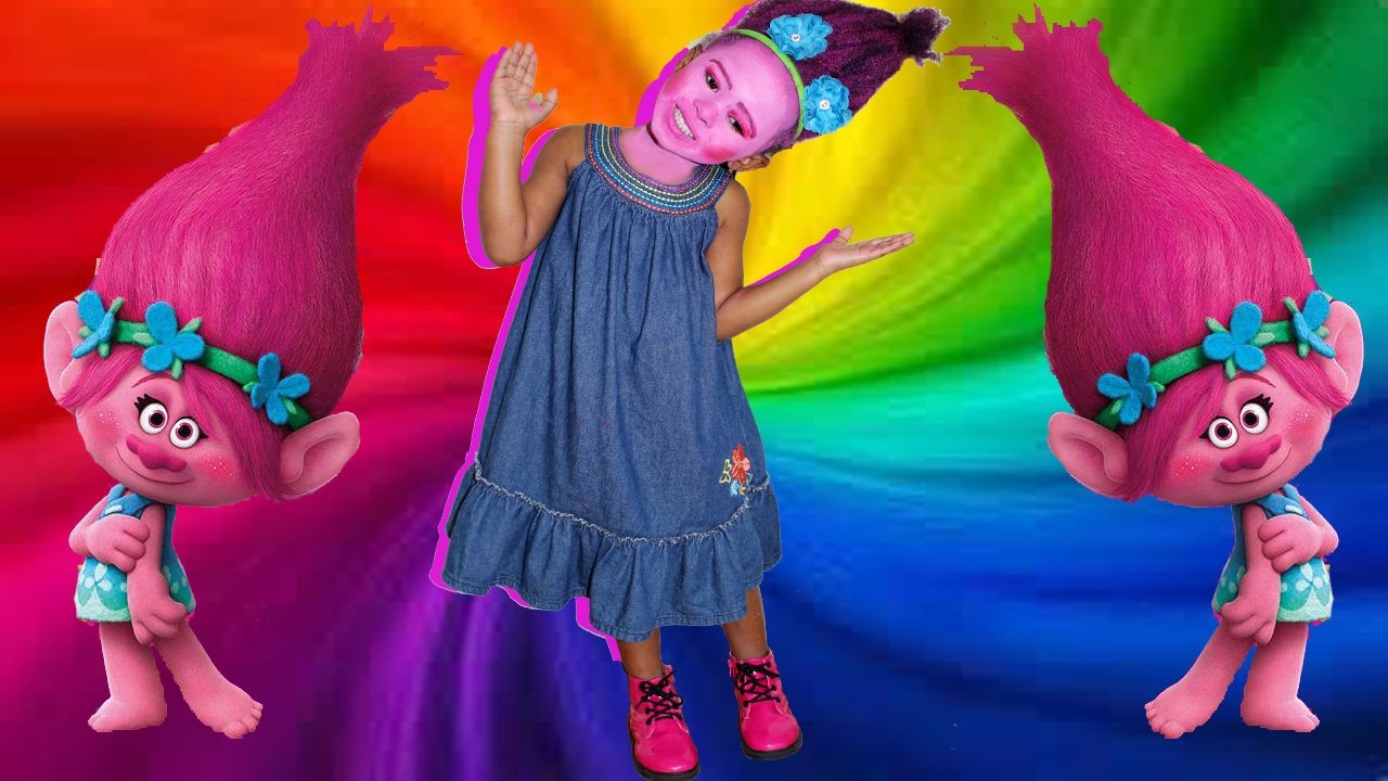 Kids Poppy MakeOver (Troll Movie) - YouTube