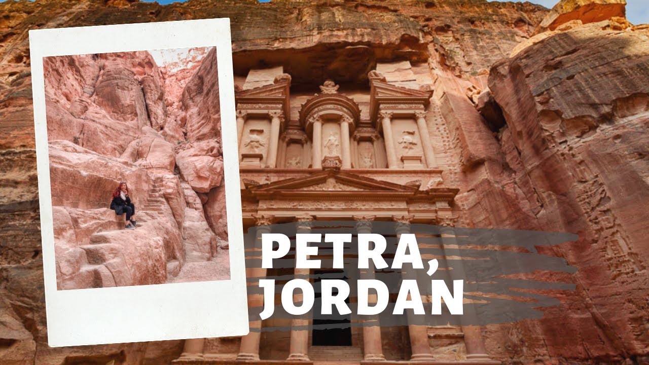 🇯🇴 PETRA, JORDAN | 7 Wonders of the World walk through 🌍 | The Treasury ...
