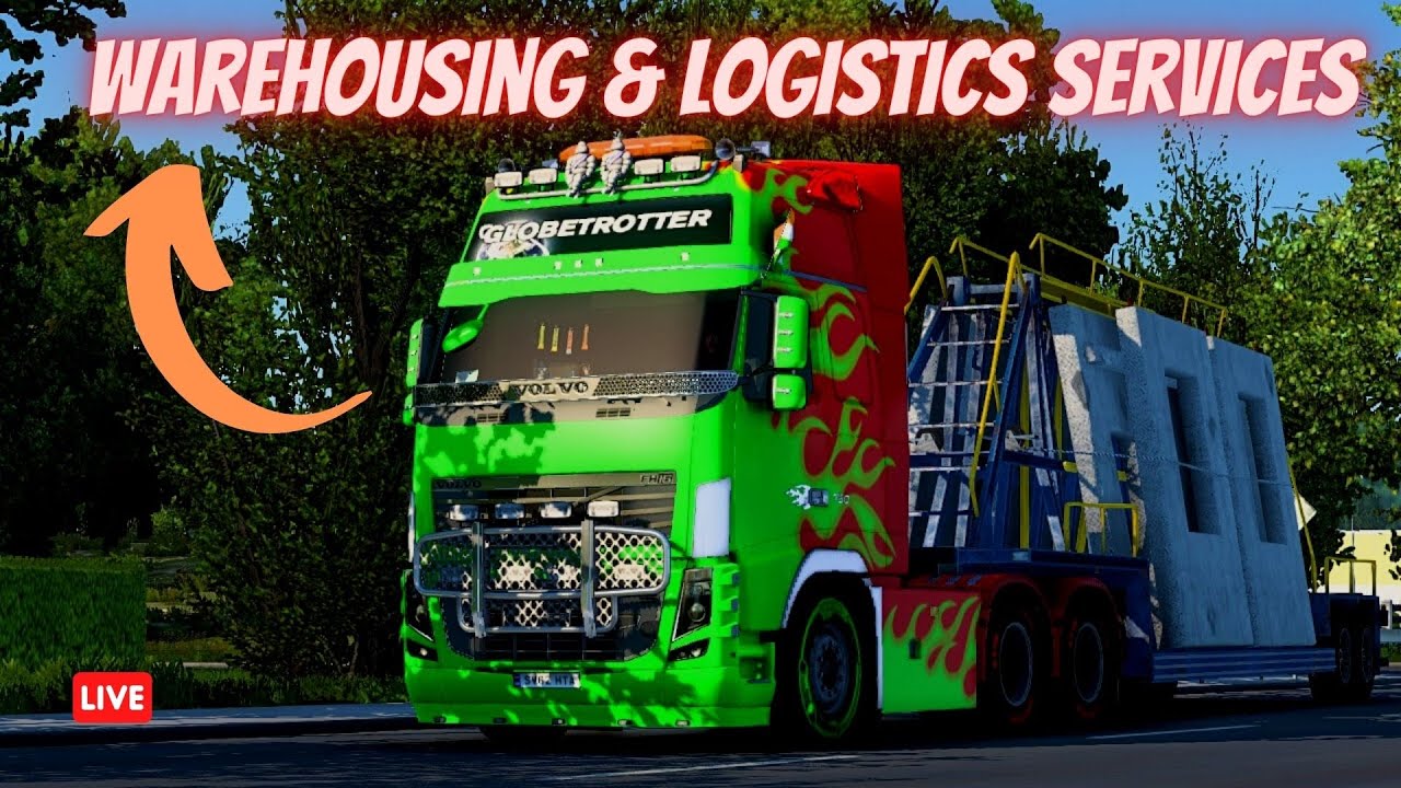 Warehousing and logistics services | Convoy 1.45 [Euro Truck Simulator ...