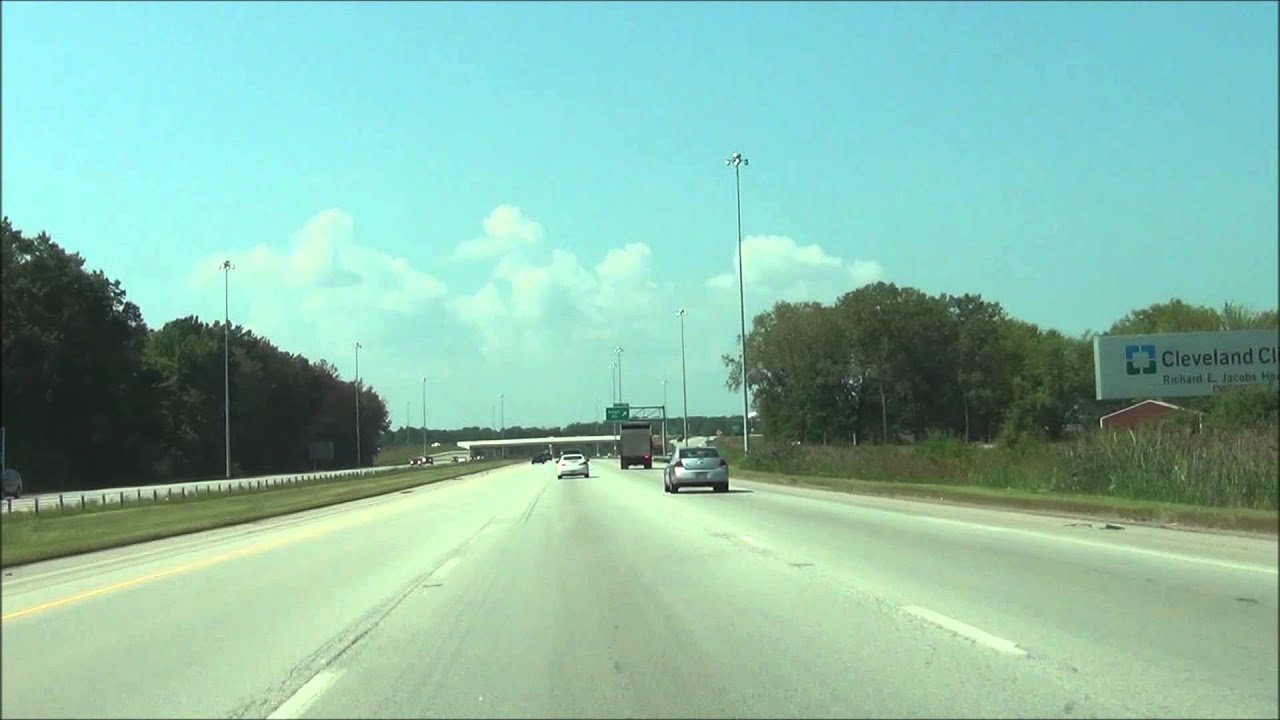 Ohio - Interstate 90 West - Mile Marker 160 to 150 (9/6/15) - YouTube