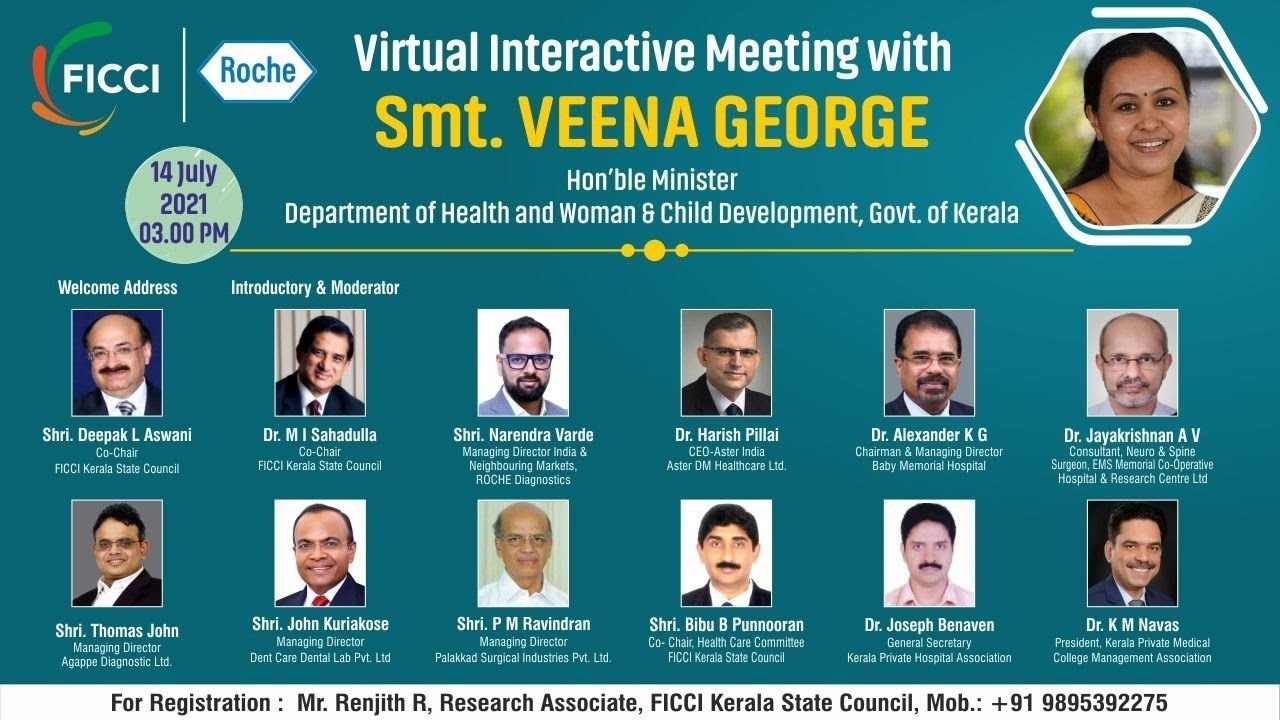 Interactive Meeting with Ms Veena George - YouTube