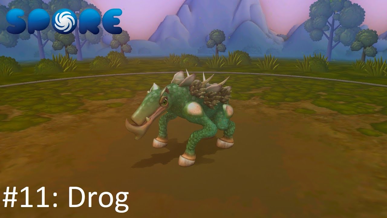 Spore Creation #11: The Drog - YouTube