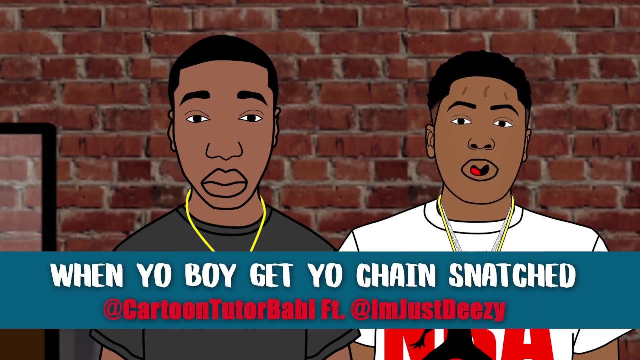 When yo boy get yo chain snatched - YouTube