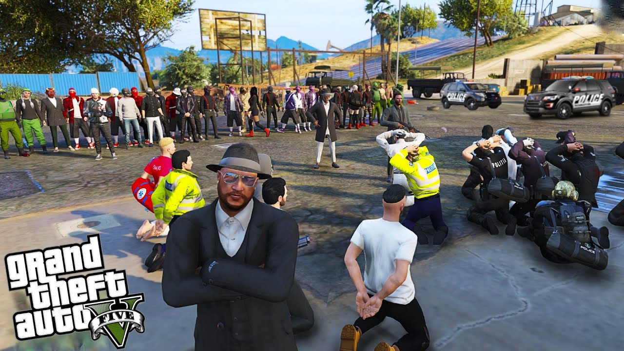 SINDICATUL CAPTUREAZA POLITIA! • GTA 5 FIVEM - YouTube