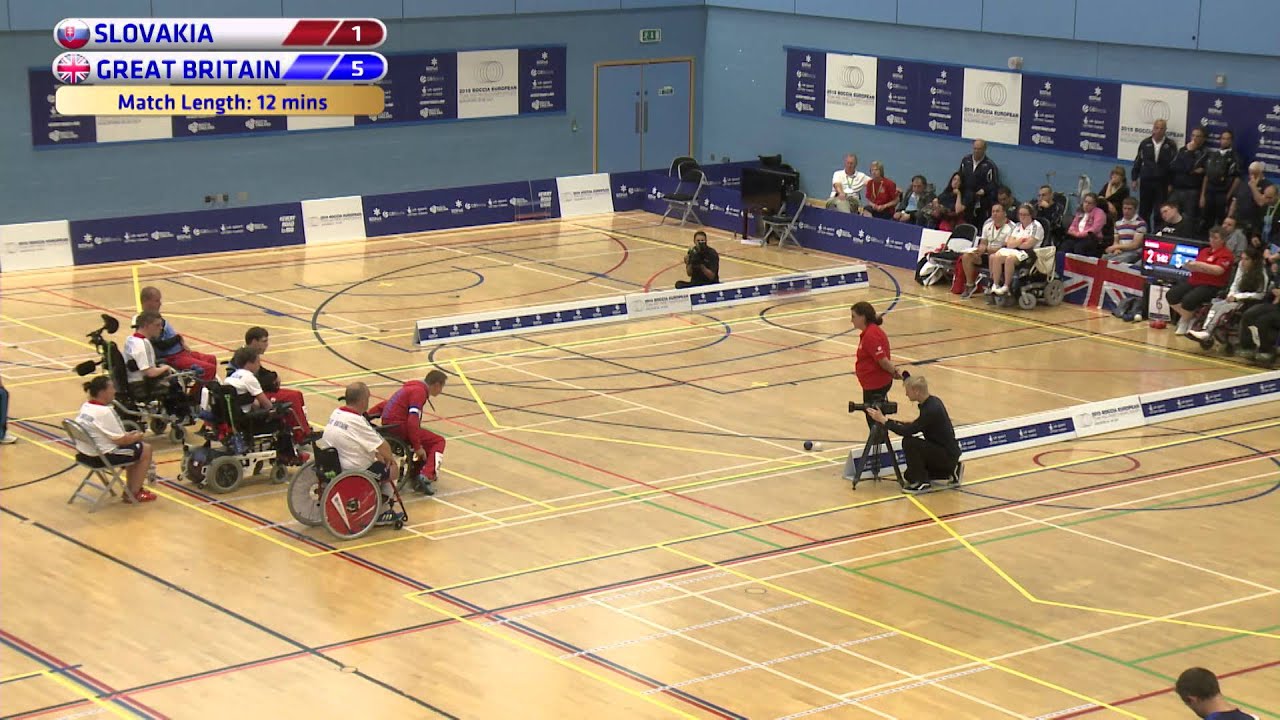2015 Boccia Europeans - Conclusion of BC1/BC2 Team Final - GB v ...