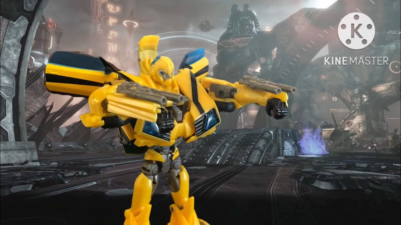 Transformers Prime - Bumblebee shooting stop motion - YouTube
