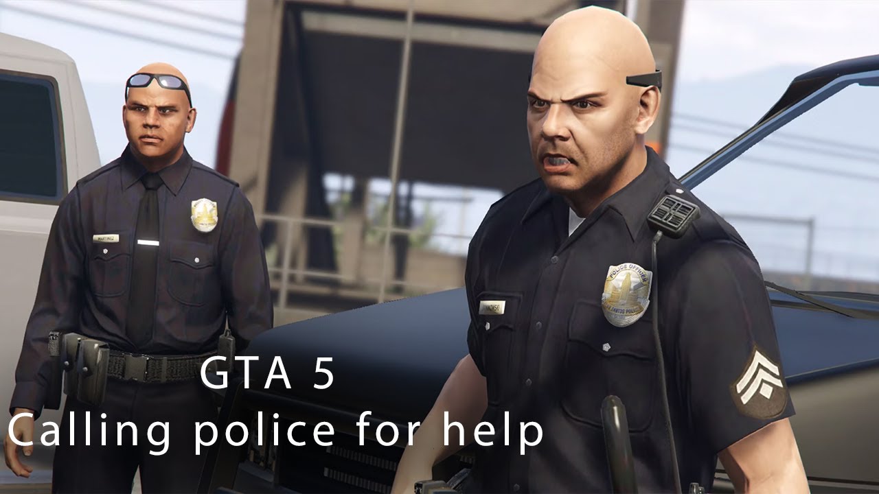 Calling Police For Help - Grand Theft Auto 5 - YouTube