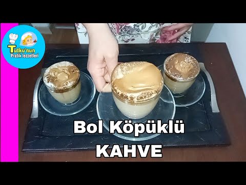 DALGONA KAHVESİ NASIL YAPILIR? TiKTOK KAHVE TARİFİ!