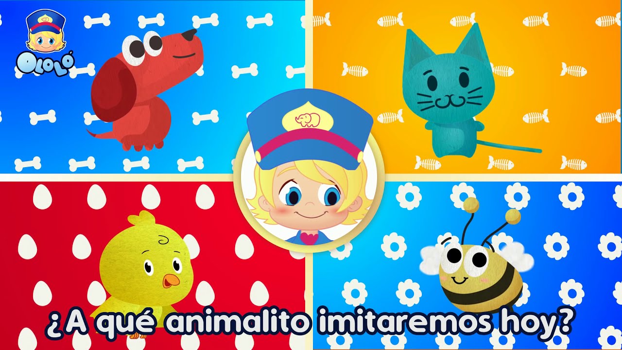 La Imitacion - Canciones Infantiles con rimas Ololo Bebe - YouTube