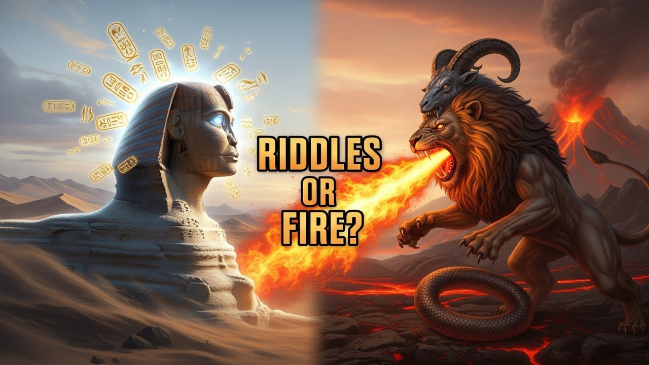 Who Wins? Sphinx vs Chimera Battle of Legends🤔 - YouTube