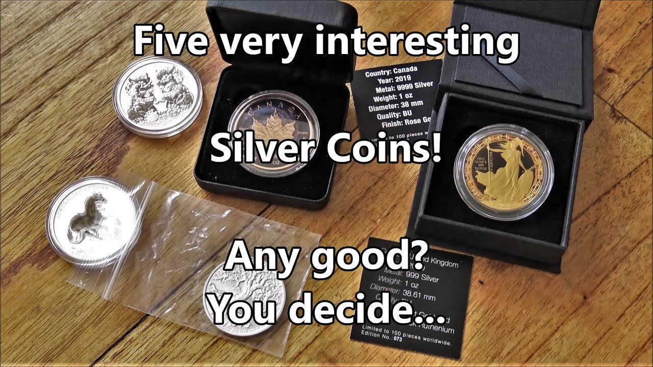 Five very interesting Silver coins | How good are they? You decide ...