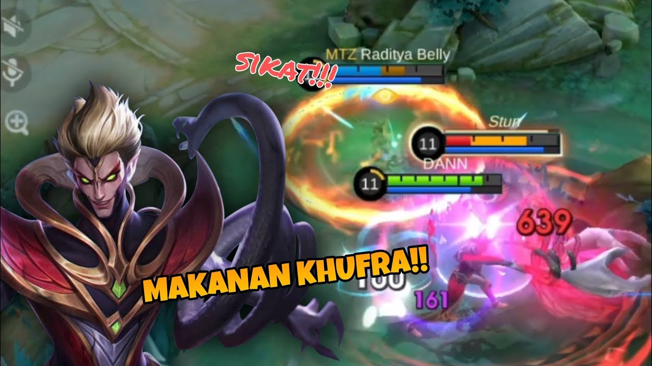 KHUFRA BIKIN PUSING SI HARLEY SAMPE PUTUS ASA!! LANGSUNG NGAMBEK!!-MLBB - YouTube