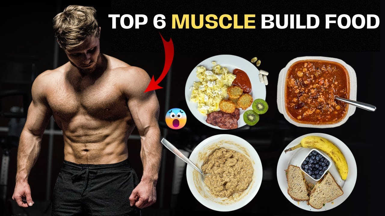 Muscle Building Foods | Diet plan For Bodybuilding | Full day of eating ...