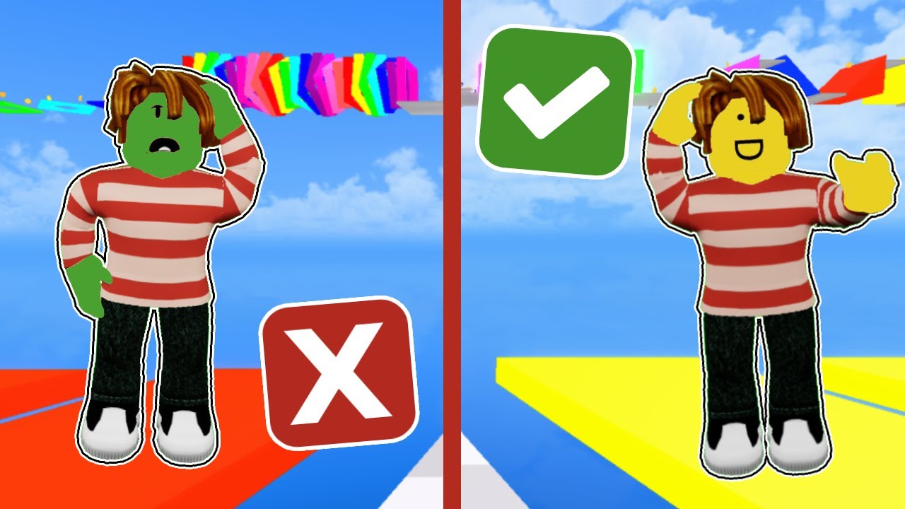 SWITCH COLORS To WIN! (Roblox Obby) - YouTube