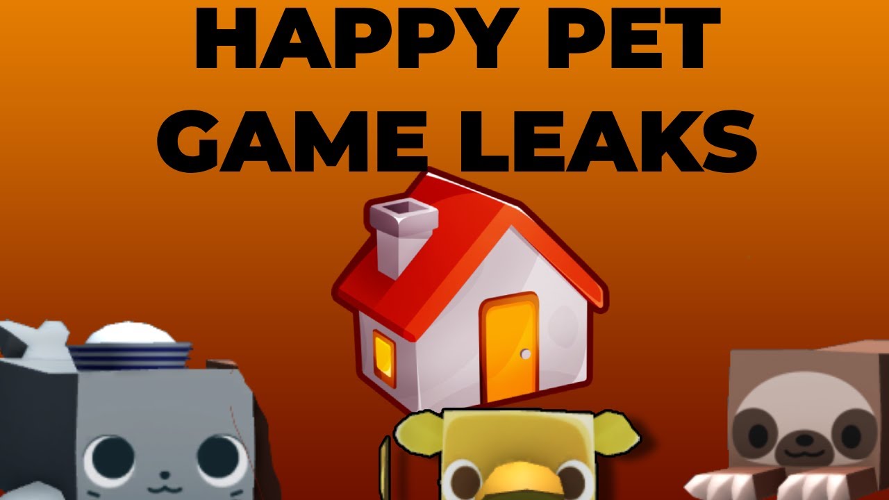 *OMG* More HAPPY PET GAME LEAKS - YouTube
