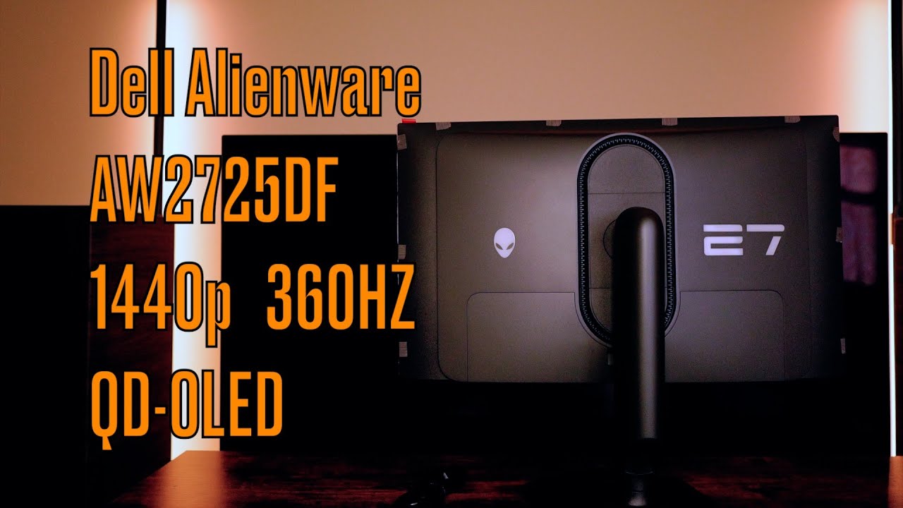 We unboxed the QD-OLED Dell Alienware AW2725DF Gaming Monitor + PS5 ...