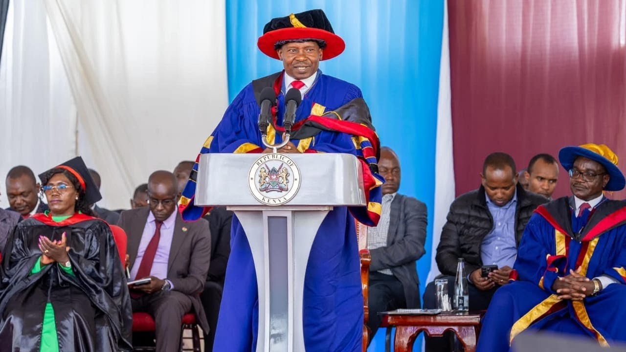 Live: DP Kindiki & Other Leaders Attend Muranga Technical Training ...