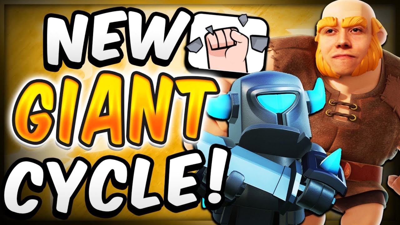 NO ONE PLAYS THIS DECK! FAST CYCLE GIANT MINER — Clash Royale - YouTube