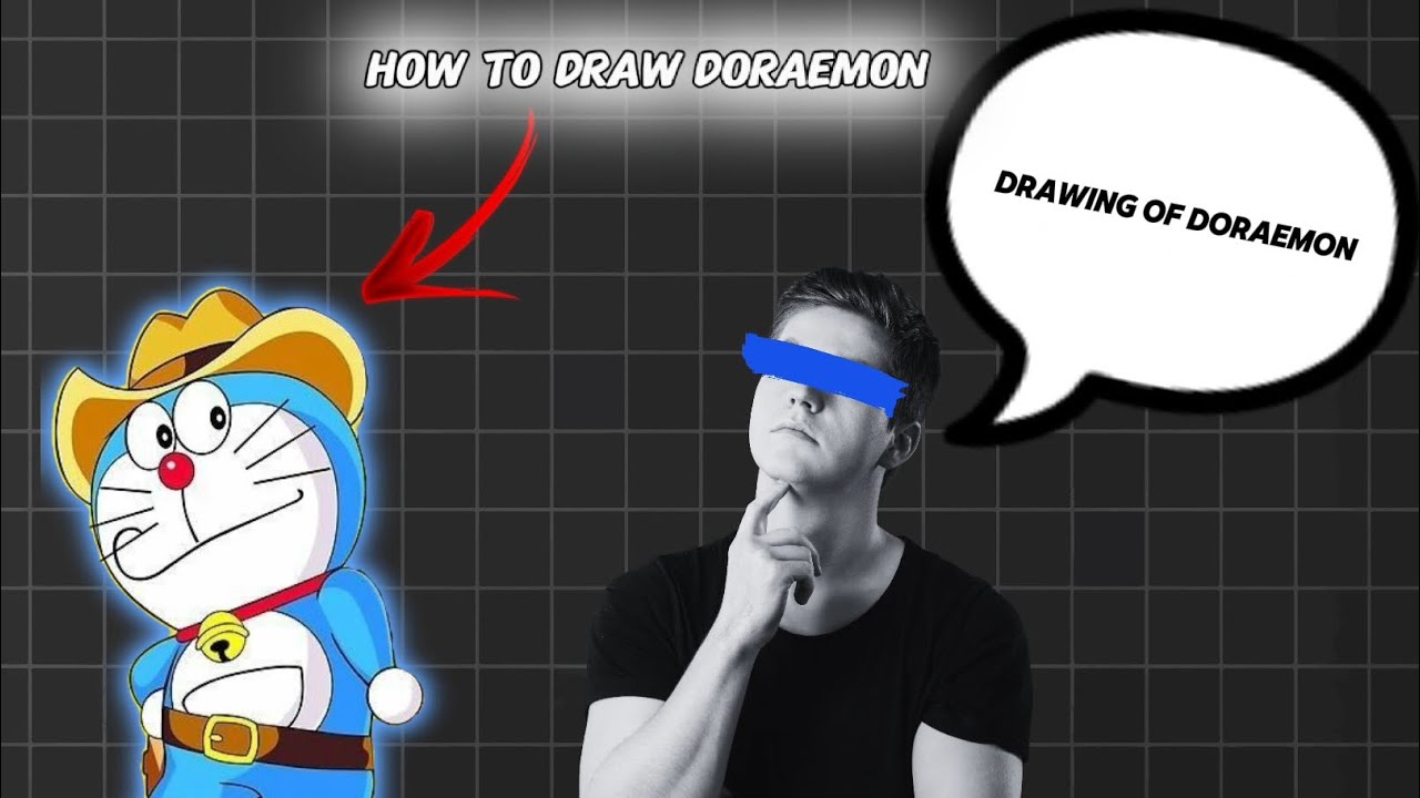 How To Draw Doramon - YouTube