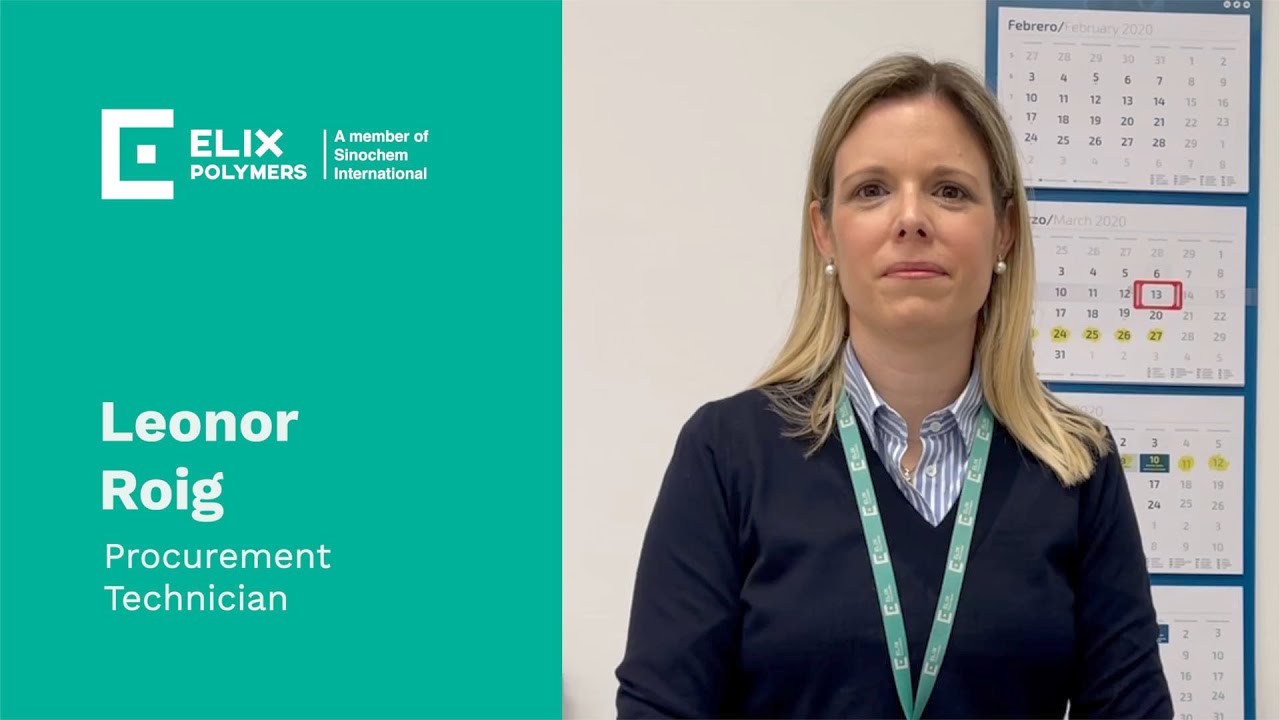 Leonor Roig, #MujerConQuímica de ELIX Polymers - YouTube
