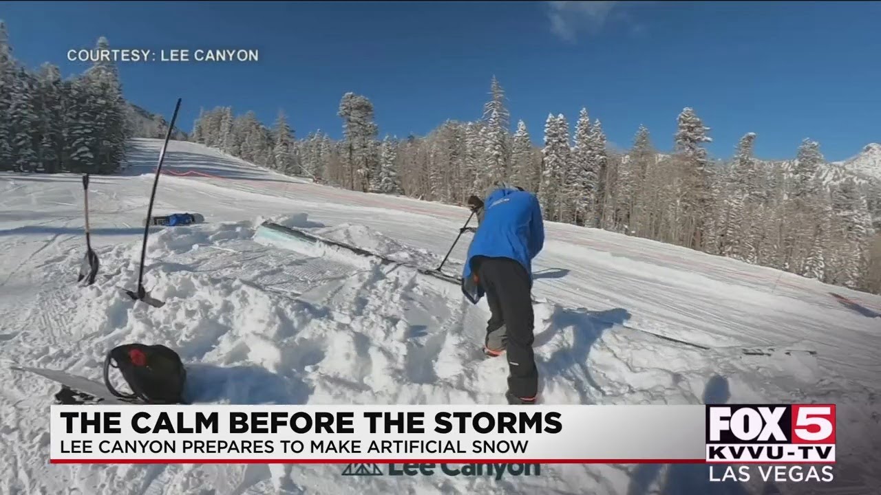 Lee Canyon Resort shares how artificial snow is made - YouTube