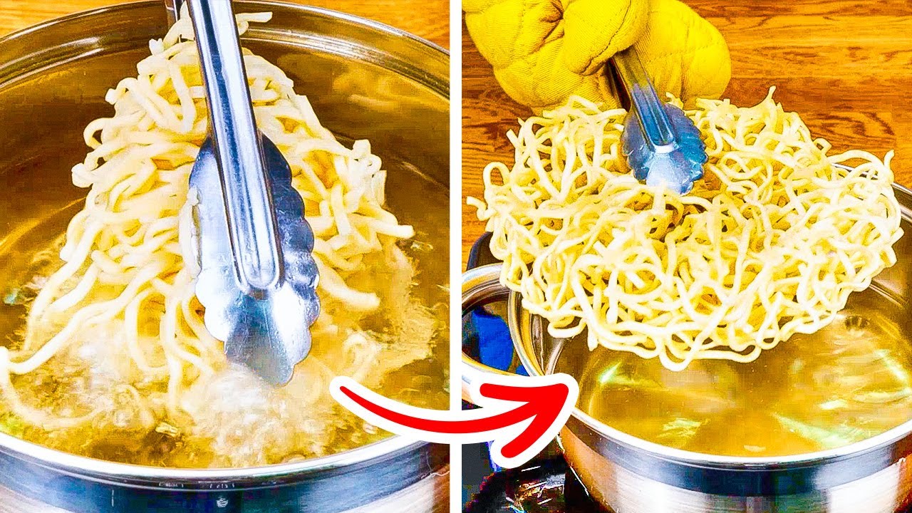 25 Budget Food Hacks You Need to Try || 5-Minute Kitchen Hacks to ...