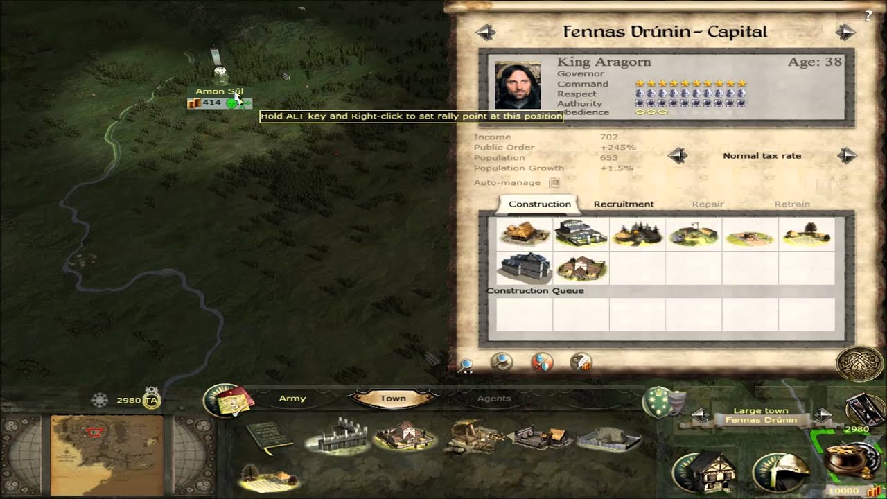 Third Age TW Divide and Conquer Faction overview: Northern Dunedain ...