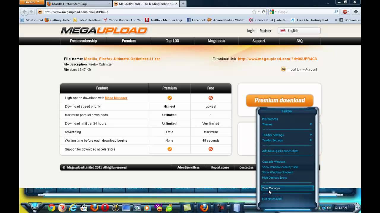 Mozilla Firefox Ultimate Optimizer - YouTube