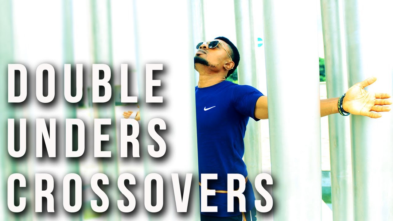 DOUBLE UNDERS CRISS CROSS Tutorial - How to double unders CROSSOVERS jump rope trick - YouTube